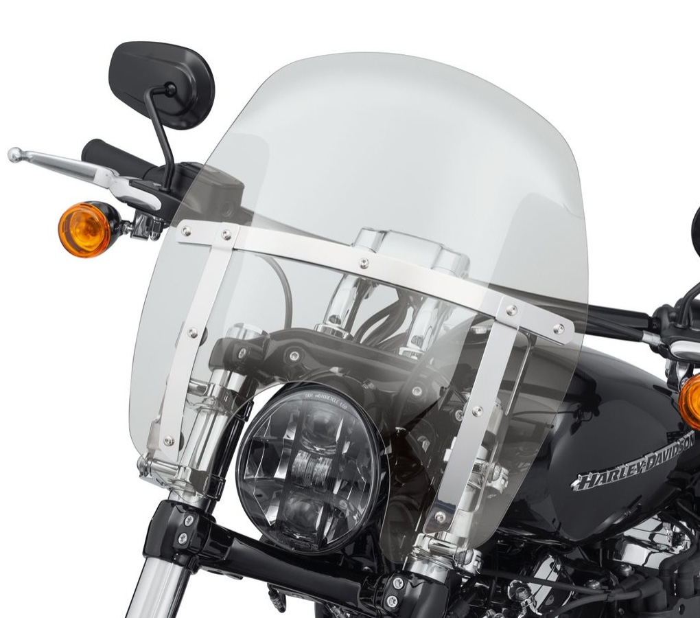 Abnehmbare Wind Splitter Kompakt-Windschutzscheibe 57400336 | Harley ...