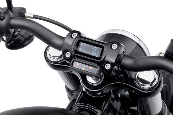 Harley-Davidson LENKER-RISER- UND KLEMMEN-KIT - SCHWARZGLÄNZEND ...